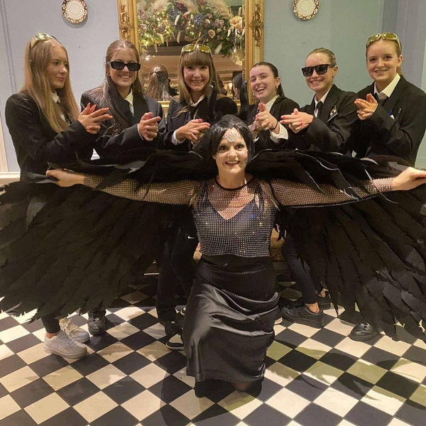 Big White Wings, Angel Wings for Dancing and Performances, Big Fluffy ...