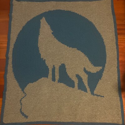 Cross Crochet Afghan Pattern Graph - Etsy