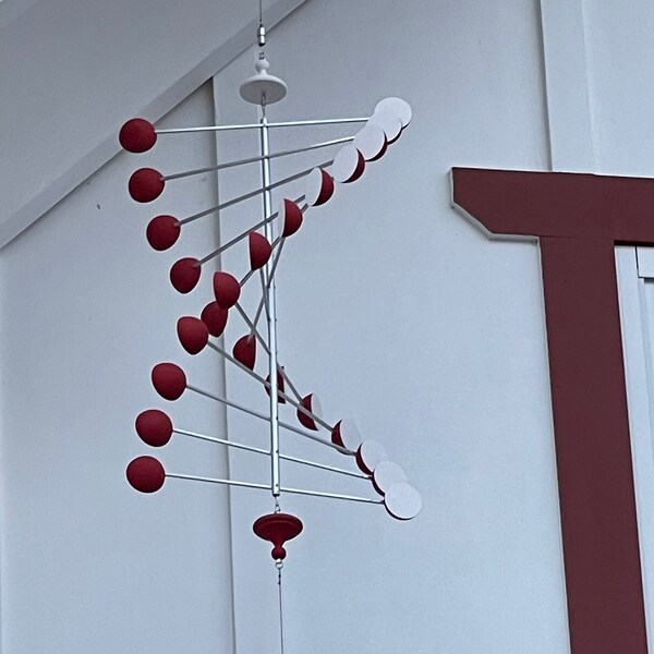 Kinetic Wind Spinner Kinetic Sculpture Hanging Spinner Art Windmill ...