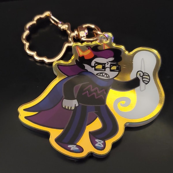 Homestuck Trolls Rainbow Keychains - Coolbloods - Etsy