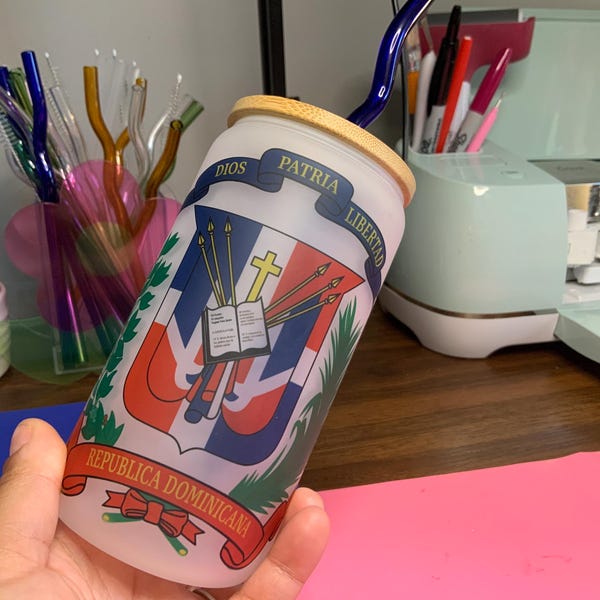 Dominican Republic Crest Svg Png Dxf Eps Pdf | Layered by Color Vector ...