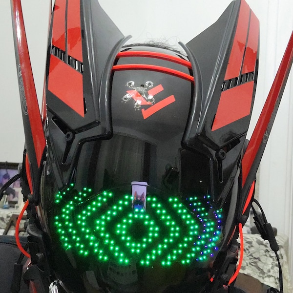 Bluetooth Cyberpunk Mask - Futuristic Mask -cyberpunk Helmet-tech Mask ...