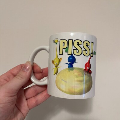 Pikmin PISS Mug - Etsy