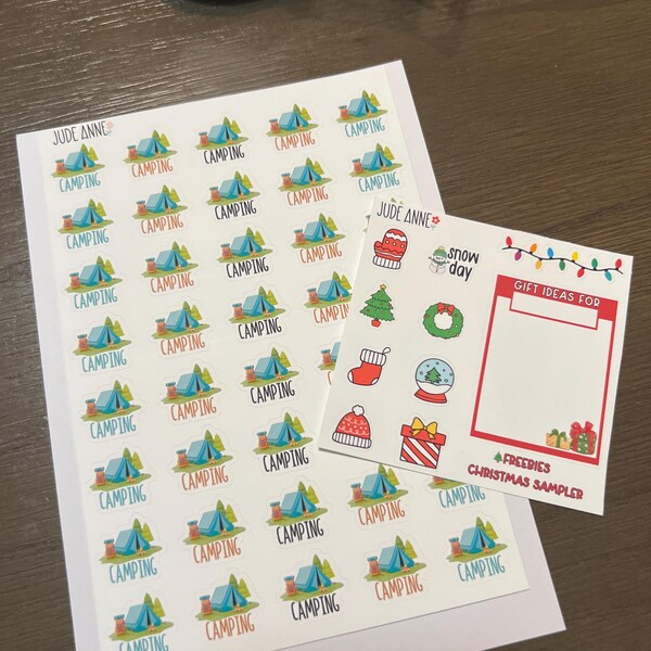 NEW Holiday Planner Stickers, Cute Holiday Icon, Calendar, U.S ...