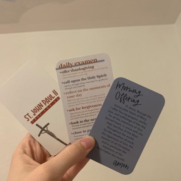 Catholic Prayer Card Bundle - Saint Prayer - Marian Cards - Catholic ...