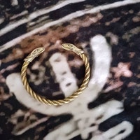 CELTIC TORC Hand Forged Iron Neck Ring Torques Torq Iron Age Pagan ...