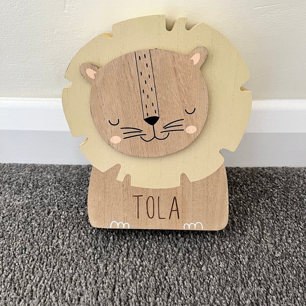 Personalised Engraved Lion Money Box Bank Kids Savings Pocket Money ...