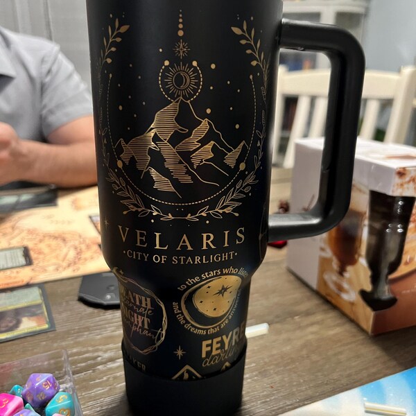 40 Oz the Thirteen TOG Tumbler With Handle, TOG Merch, Fireheart Gift ...