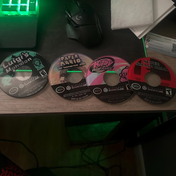 Video Game Glass Coasters - Gamecube, Playstation, Dreamcast, Xbox ...