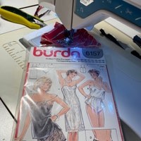 Grunge Dress Pattern 90s Bias Dress Pattern Multi Size 6-16 Bust 30.5 ...