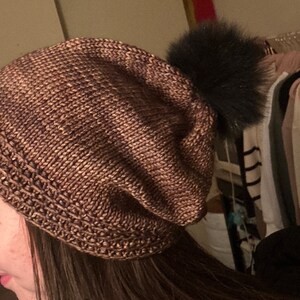 KNITTING PATTERN: the Sweetheart Beanie/knit Hat Pattern,adult/child ...