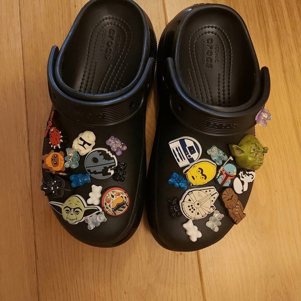 Alphabet Letters Croc Charms Croc Jibbitz - Etsy