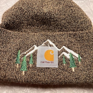 Carhartt Embroidered Beanie, Embroidered Women's Winter Hat ...