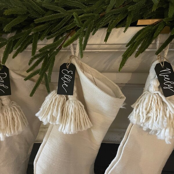 Organizational Tags, Wooden Tags, Pantry Labels, Linen Closet Labels ...