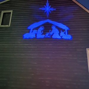 Nativity Scene Projector for Christmas Outdoor Lighting by - Etsy