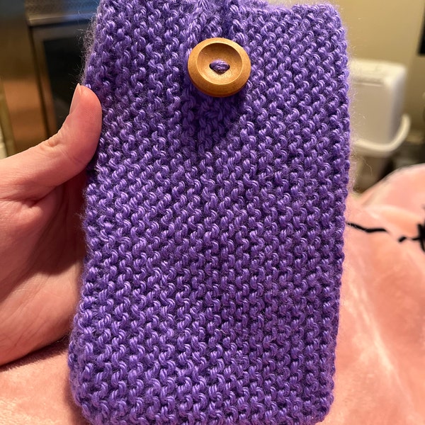 Ditty Bag Knit Mini Bag Drawstring Pouch Handmade Ditty Bag Mini Knit ...