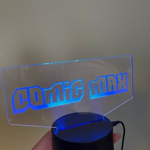 Personalized Sprint Racing Car Led Night Light Personalized | Etsy