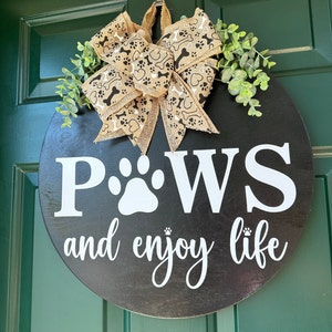 Front Door Decor Simply Blessed Year Round Wreath Front Door Wreath ...