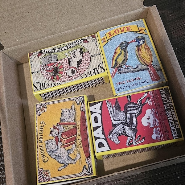 Vintage Matchboxes,matchbox Collection S,matchbox Lover Gifts ...