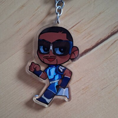 TOS/AOS Big 3 Keychains Space Trek Folks Gift and Merchandise for Nerdy ...