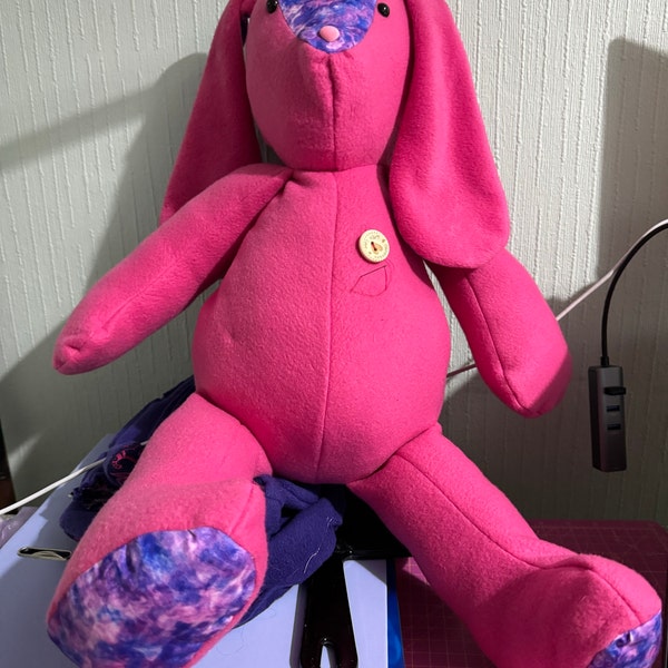 Teddy Bear Pattern and Bunny + VIDEO Tutorial - 3 Sizes, Rabbit Pattern ...