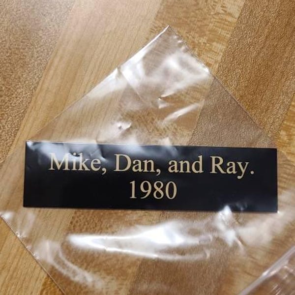 Personalised Tombstone Metal Plaque, Metal Plate, Custom Metal Plates ...