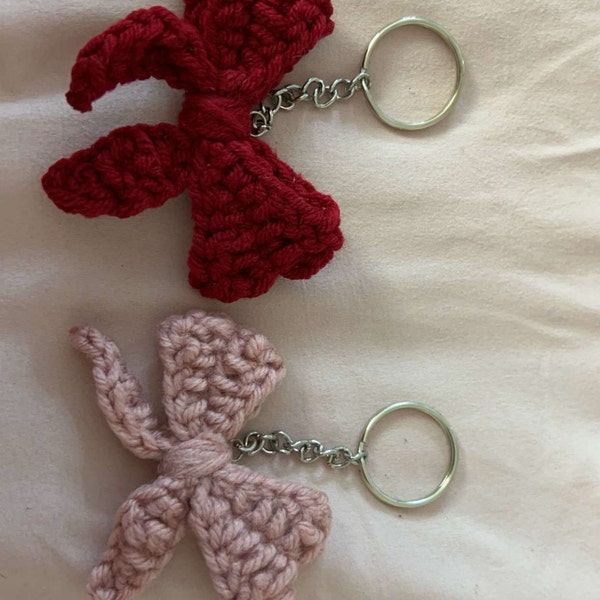 Crochet Miffy the Rabbit Cartoon Keychain - Etsy