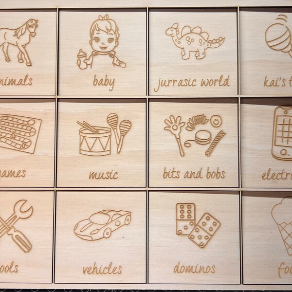 Printable Dresser Drawer Labels for Kids Clothing and Accessories ...