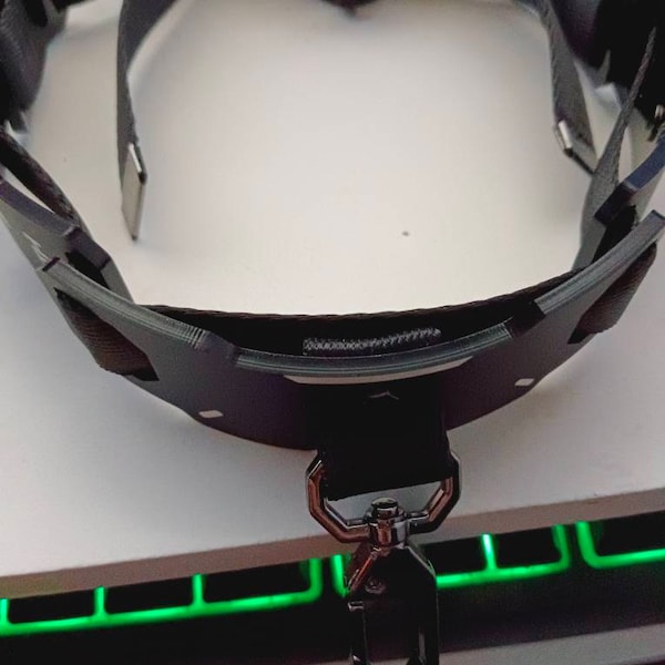 Armored Neck Cover Collar Futuristic Tactical Techwear Mecha ARMOR-X06N ...