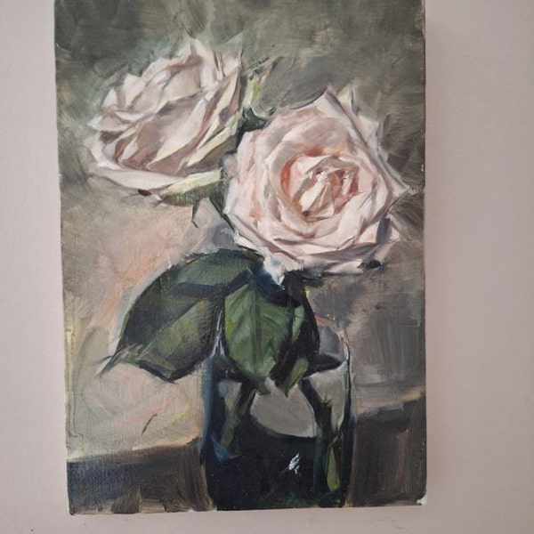 Original Oil Painting of a Pint of Beer / Still Life Painting / Bar Art ...