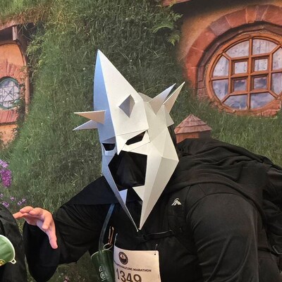 Egyptian God HORUS Paper Mask Make It With This Low-poly Mask Template ...