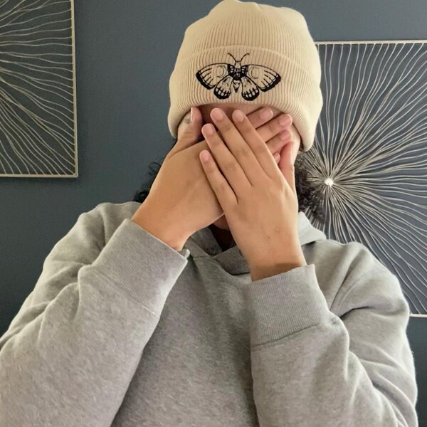 Moth Beanie - Etsy