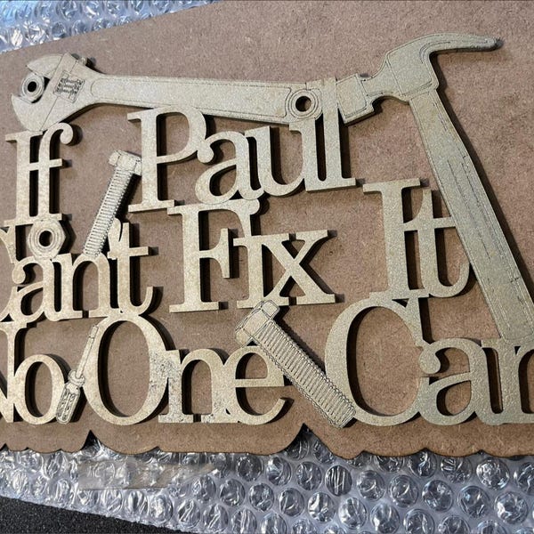Personalised Workshop DIY Sign,tools Plaque,gift for Him, Present,gift ...