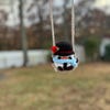 Swinging Holiday Squad Crochet Patterns, Christmas Car Hanging Crochet ...