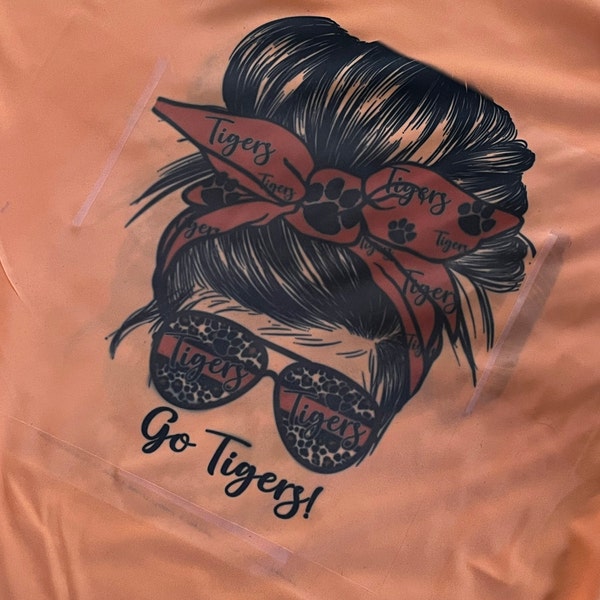 Tigers PNG Download, Tigers Messy Bun Digital Art Download, Tigers ...