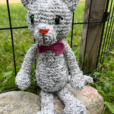 Wolf Crochet Pattern Easy Crochet Wolf Amigurumi Pattern Cute Wolf ...