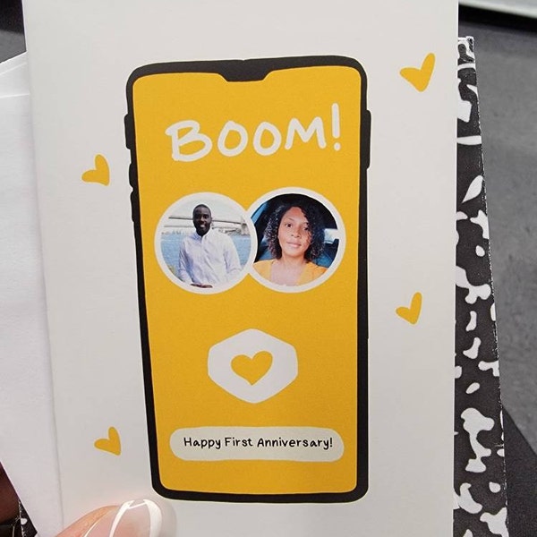 Bumble Dating Valentine’s Day Card, Swipe Right Card, Personalized ...
