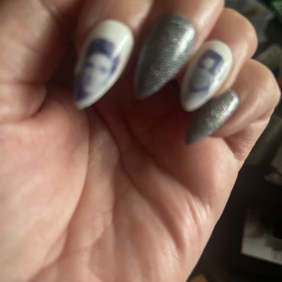 Full Set of Acrylic Nails.. BILLY EILISH inspired Any - Etsy