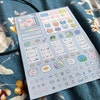 100 Mini Deco Sticker Collection Webcore Stickers Journal Diary ...