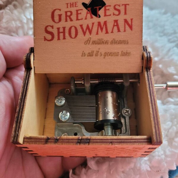 The Greatest Showman Music Box A Million Dreams Music Box Greatest ...