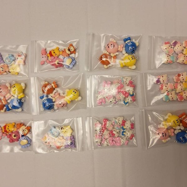 Assorted Mini Potato Chip Resin Charms 3D Resin Pendants Handmade DIY ...