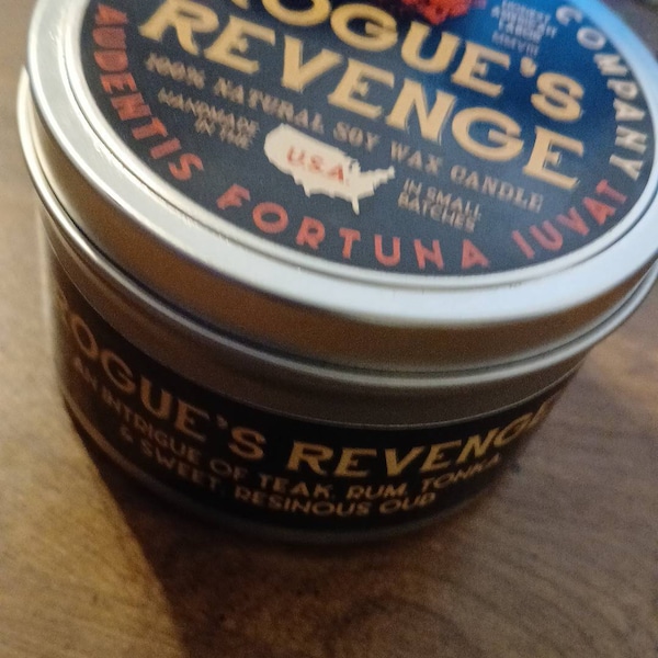 Rogue's Revenge Gaming Candle | Geek Gift | RPG | Gamer | DND | 20oz ...
