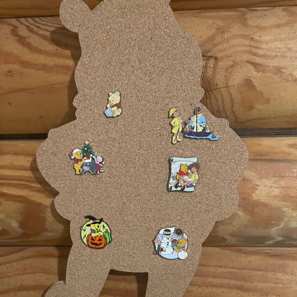 Winnie the Pooh Pin Board, Winnie the Pooh Pin Display, Winnie the Pooh ...