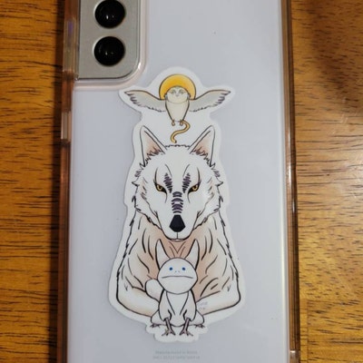 Loth Wolf Loth Cat Morai Vinyl Sticker - Etsy