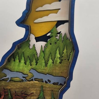 San Francisco SVG California Laser Cut Files 7 Layer Art - Etsy