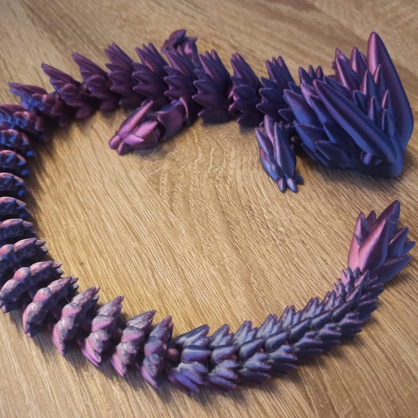 Articulated Dragon 3D Print File (STL) - Etsy