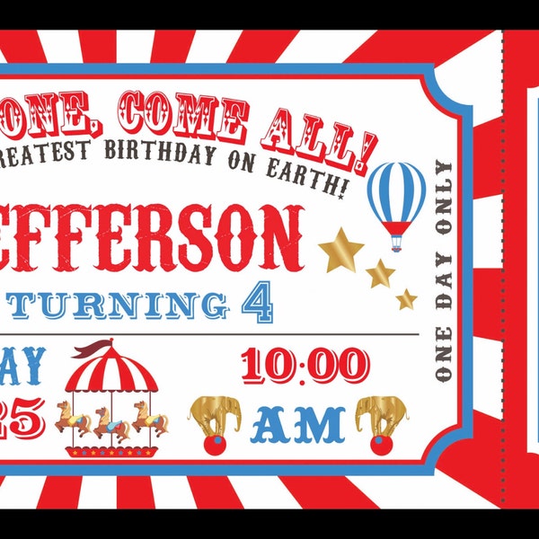 Carnival Circus Birthday Sign, Circus Birthday Welcome Sign Circus Sign ...