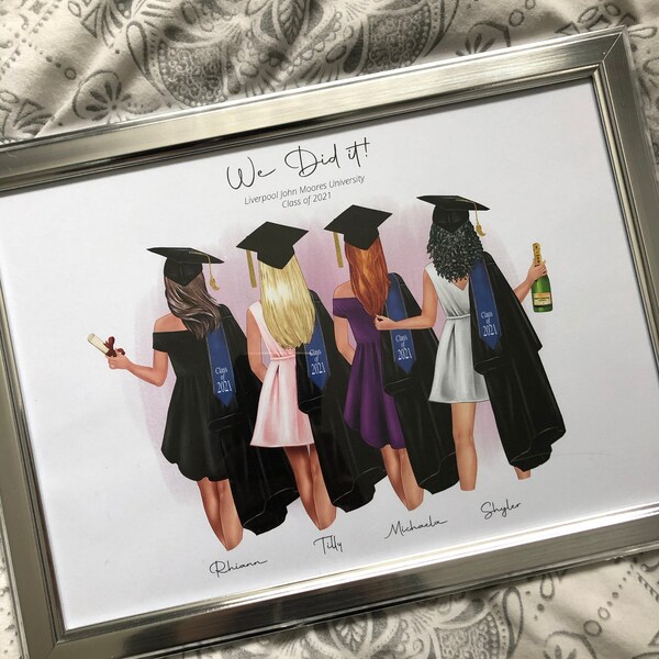 Graduation Gifts, Graduation Print, College Graduation Gift, Custom ...
