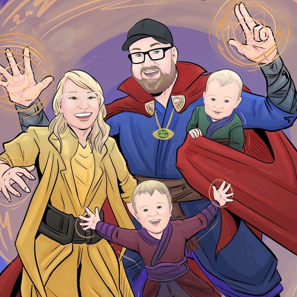 Custom Comic Book Art - Superhero Cover Art - Custom Made Poster ...