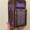 Collapsable Dice Tower | Dnd Laser Engraved Dice Box | Dnd Gift | Dice ...
